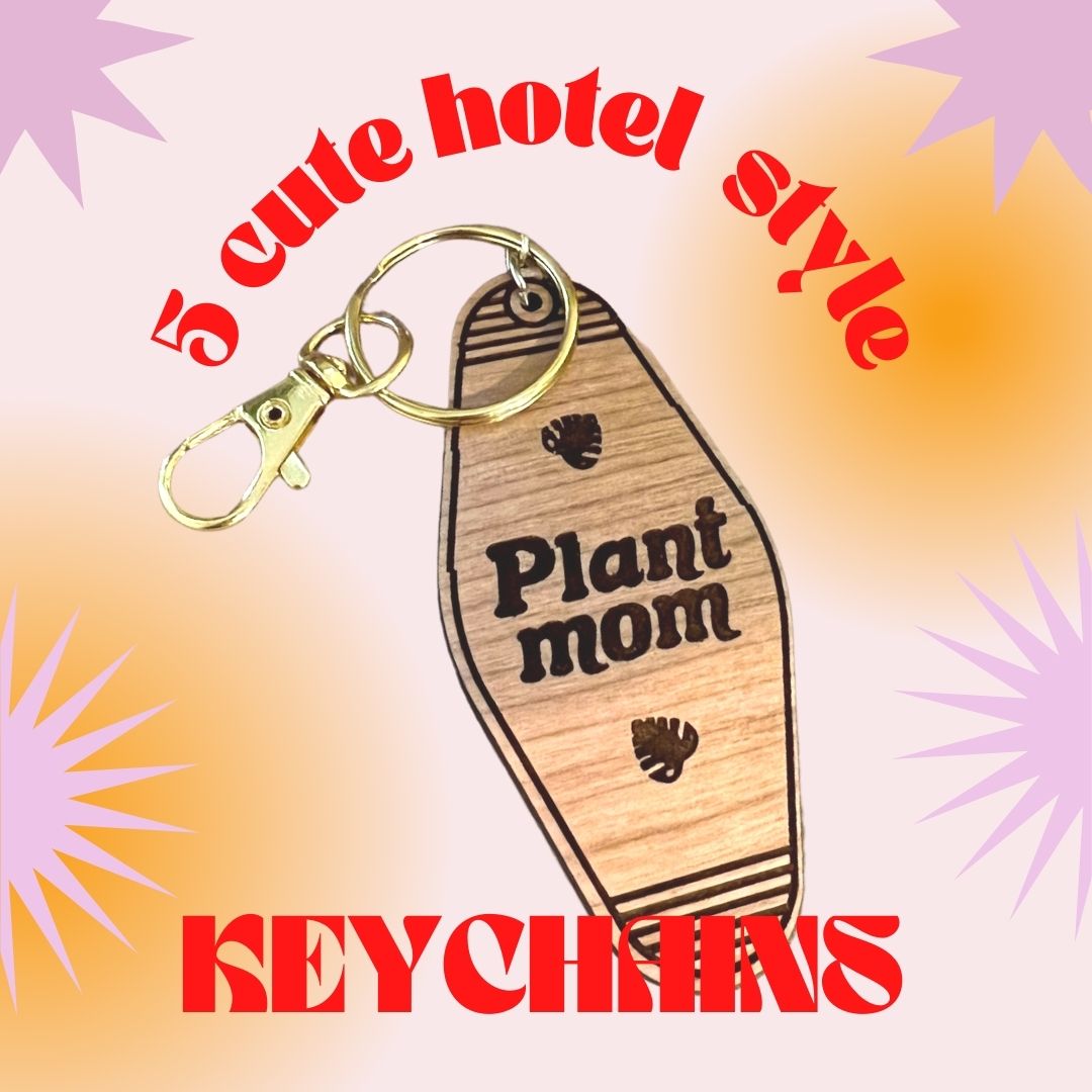 5 Cute Hotel Style Keychain Designs You Need To Personalize Your Keys ...